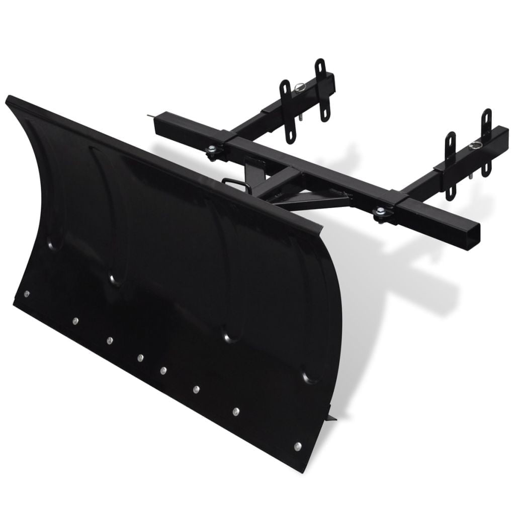 vidaXL 31" Heavy Duty Universal Snow Plow Blade, 5 Adjustable Angles ...