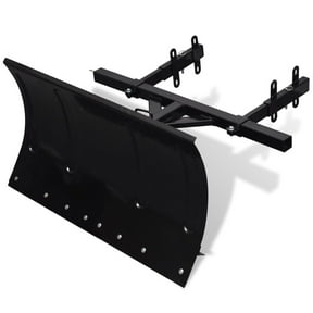 Best Choice Products 36in Galvanized Blade Hand Snow Pusher w/ 2 Wheels ...