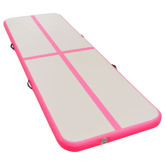 vidaXL Air Track Mat Gymnastics Air Mat with Pump Inflatable Training ...