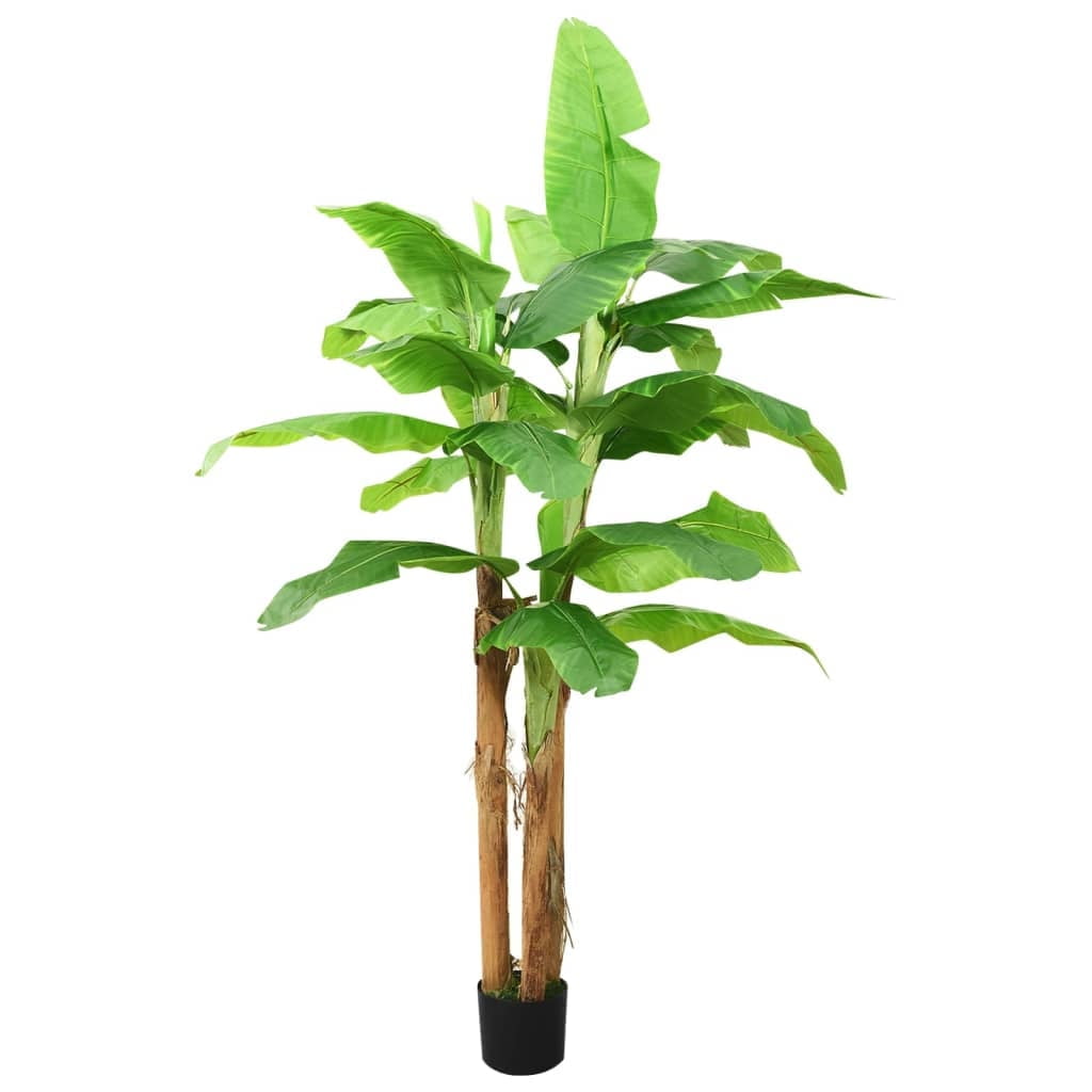 vidaXL Artificial Banana Tree with Pot 118.1" Green - Walmart.com