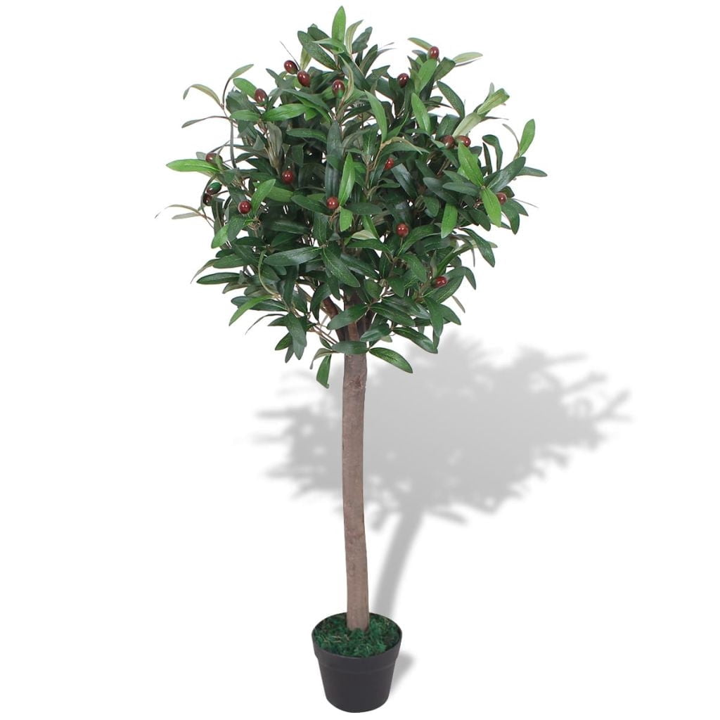 vidaXL Artificial Bay Tree Plant with Pot 47.2" Green - Walmart.com