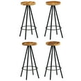 vidaXL Bar Stool Bar Seat Counter Height Island Stool for Pub Solid ...