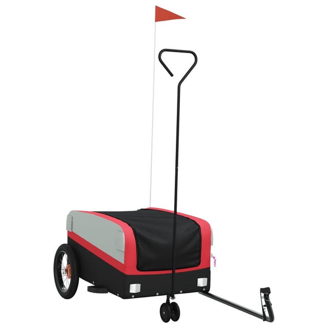 vidaXL Bike Trailer Kids Bicycle Cargo Trailer Cart Wagon with Tow Bar ...