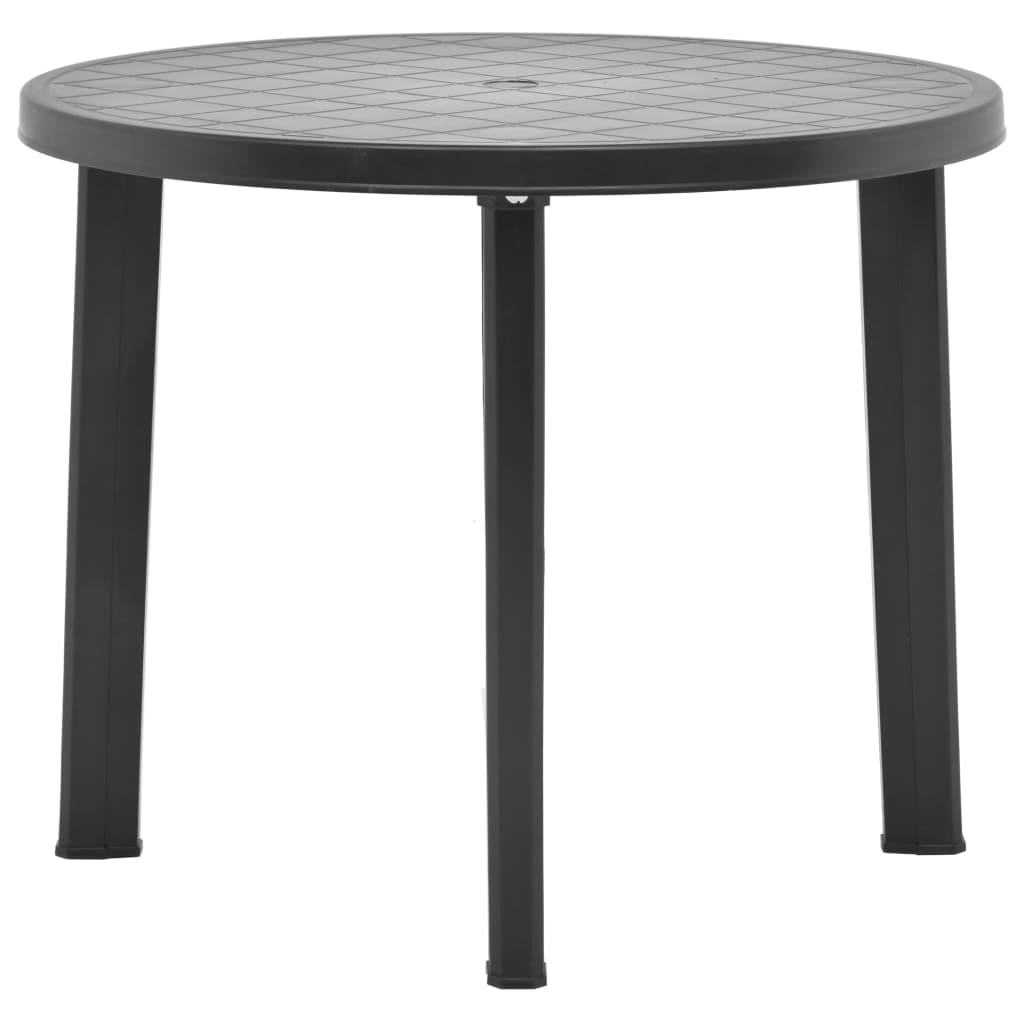 vidaXL Bistro Table Outdoor Side Table Garden Table for Camping Picnic ...