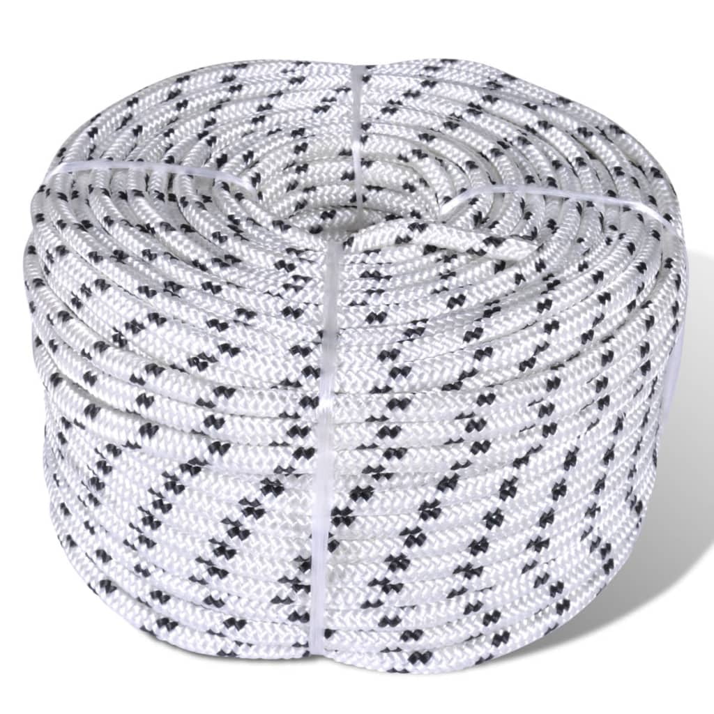 vidaXL Boat Rope Braided Rope Coil Boat Line for Boat Rigging Lines ...