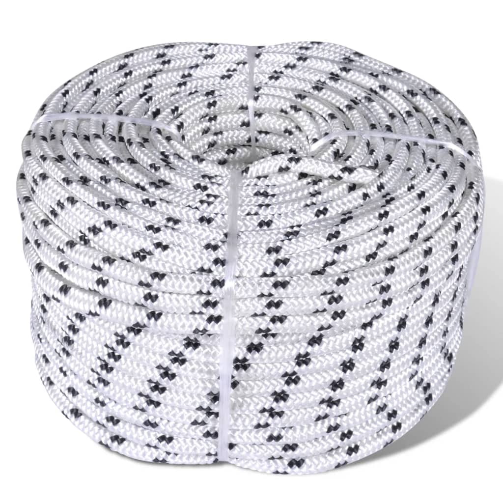 vidaXL Boat Rope Braided Rope Coil Boat Line for Boat Rigging Lines ...
