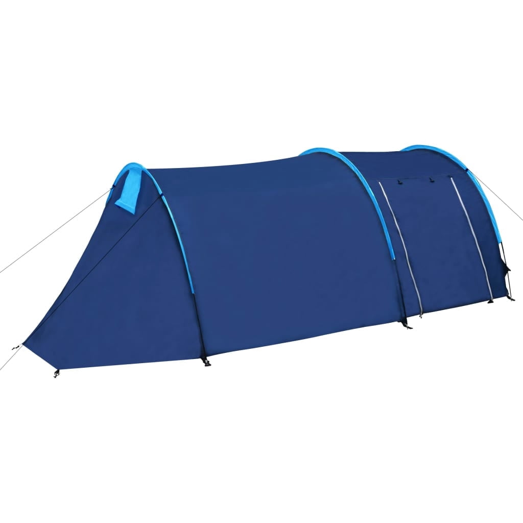 vidaXL Camping Tent 4 Persons Navy Blue/Light Blue - Walmart.com