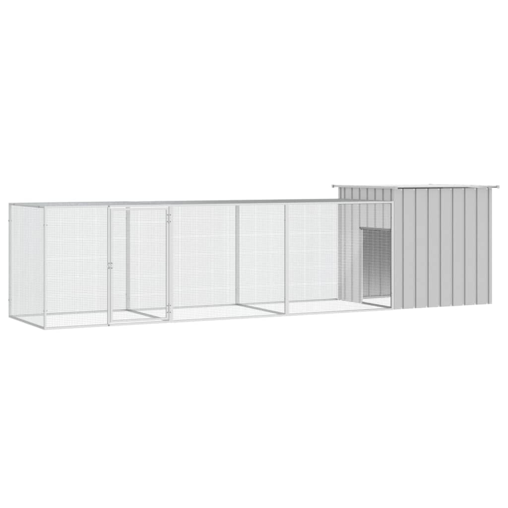 vidaXL Chicken Coop Multipurpose Chicken House with Mesh Cage ...