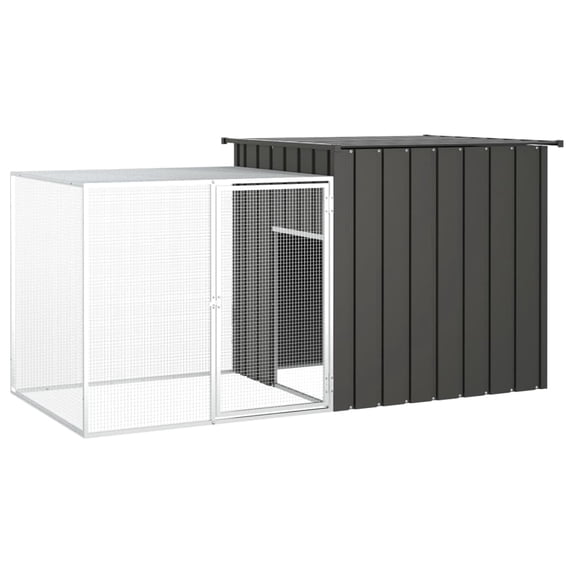 vidaXL Chicken Coop Multipurpose Chicken House with Mesh Cage ...