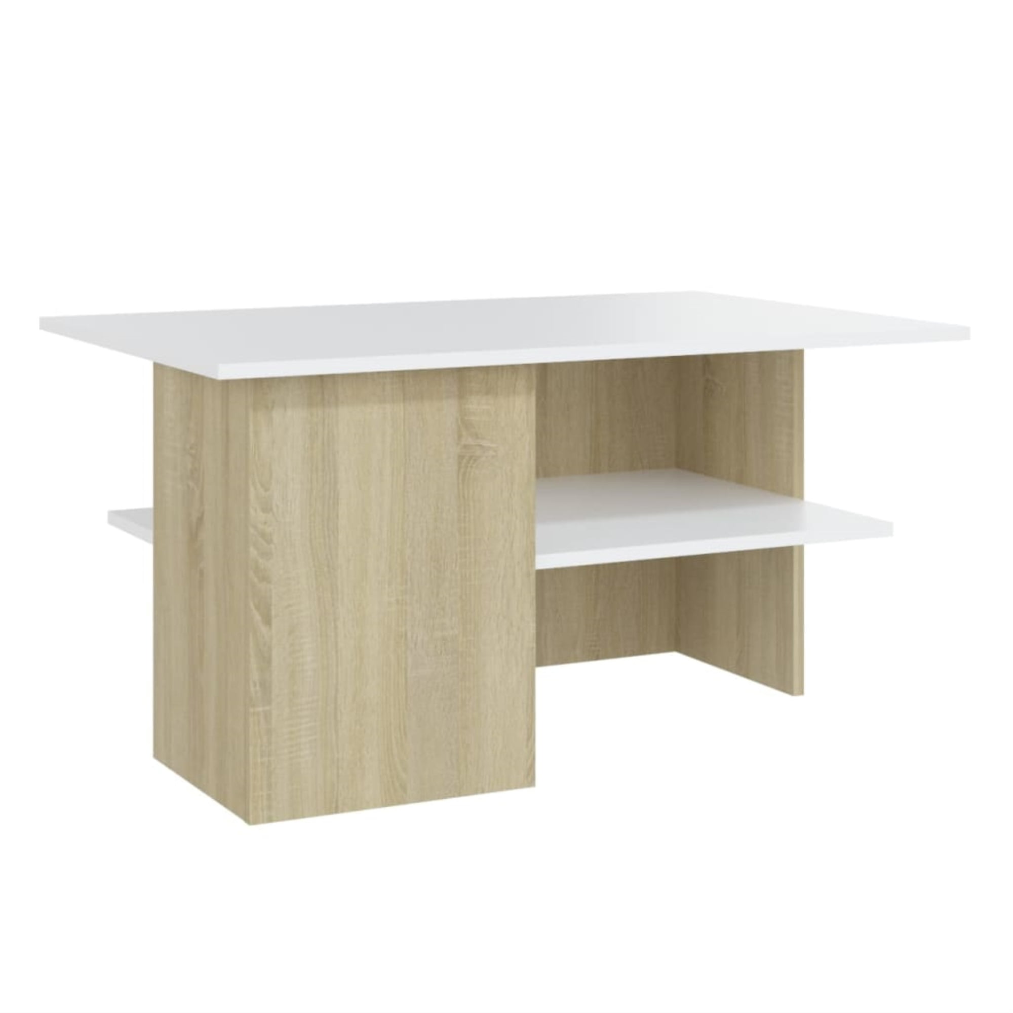 vidaXL Coffee Table Chipboard Home Indoor Accent Side End Table Multi ...