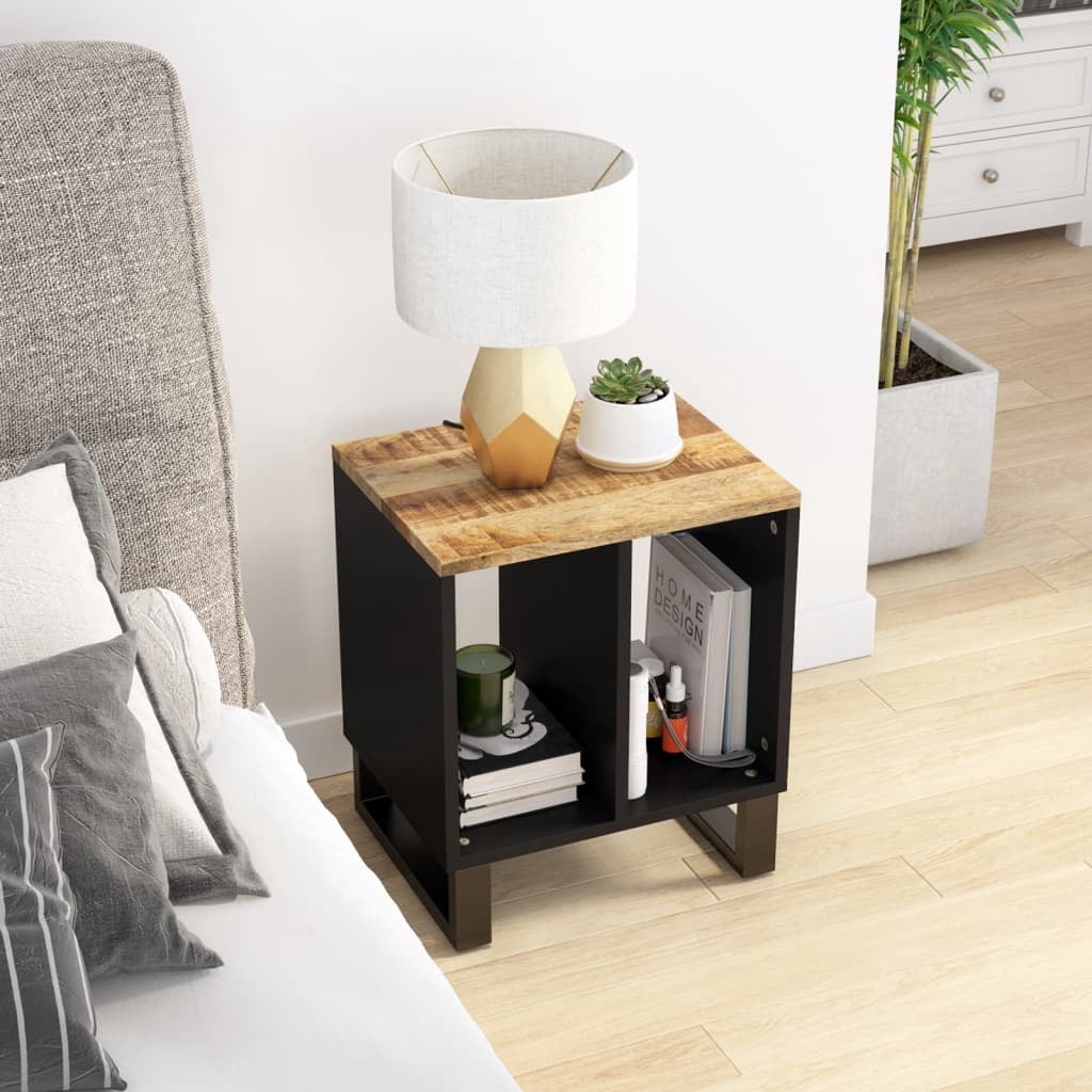 vidaXL Coffee Table Console Side End Table for Home Living Room Solid ...