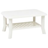 vidaXL Coffee Table End Table with Storage Shelf Side Couch Table ...