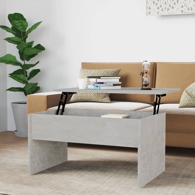 vidaXL Coffee Table Lift Top End Table Accent Side Sofa Table ...
