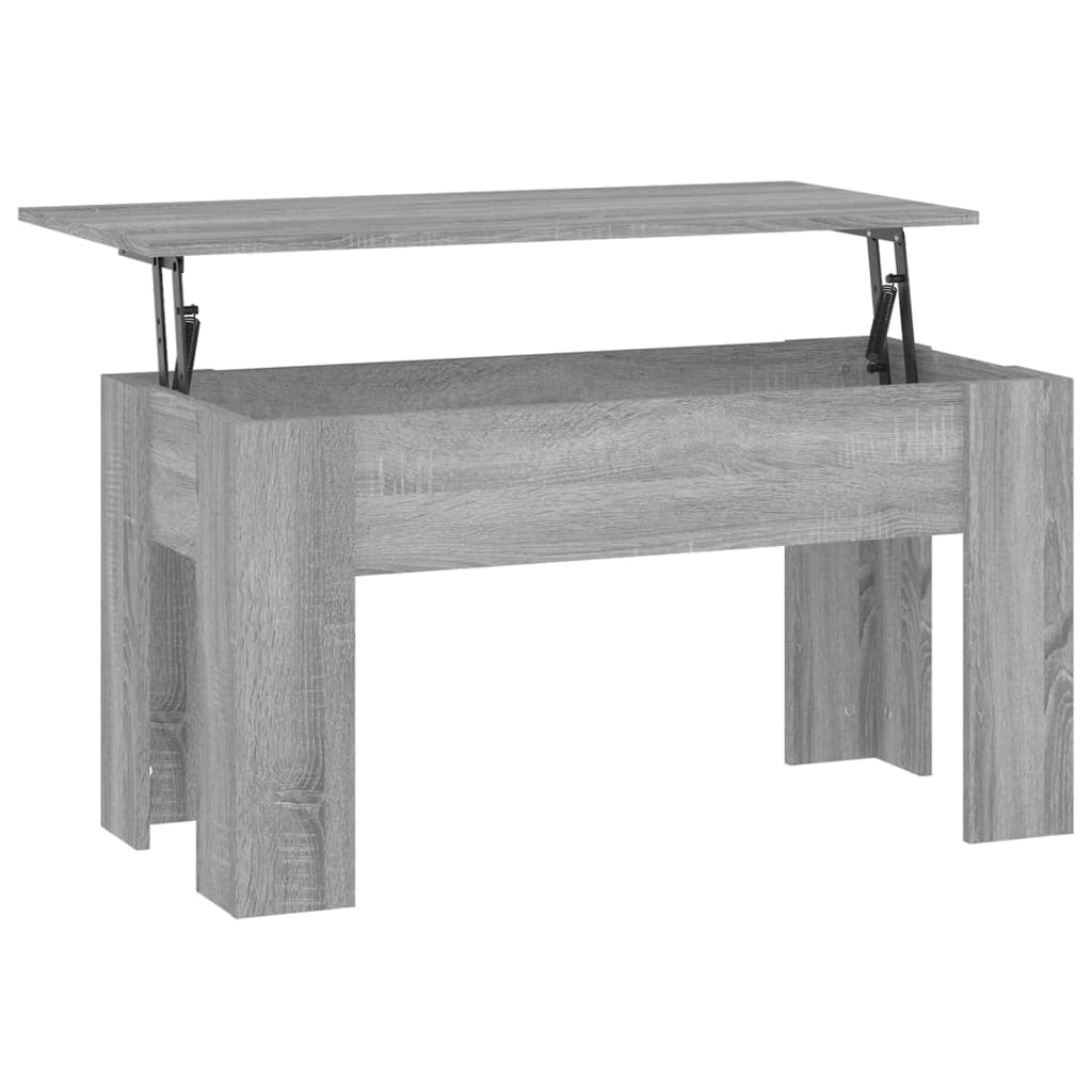 vidaXL Coffee Table Lift Top End Table Accent Side Sofa Table ...