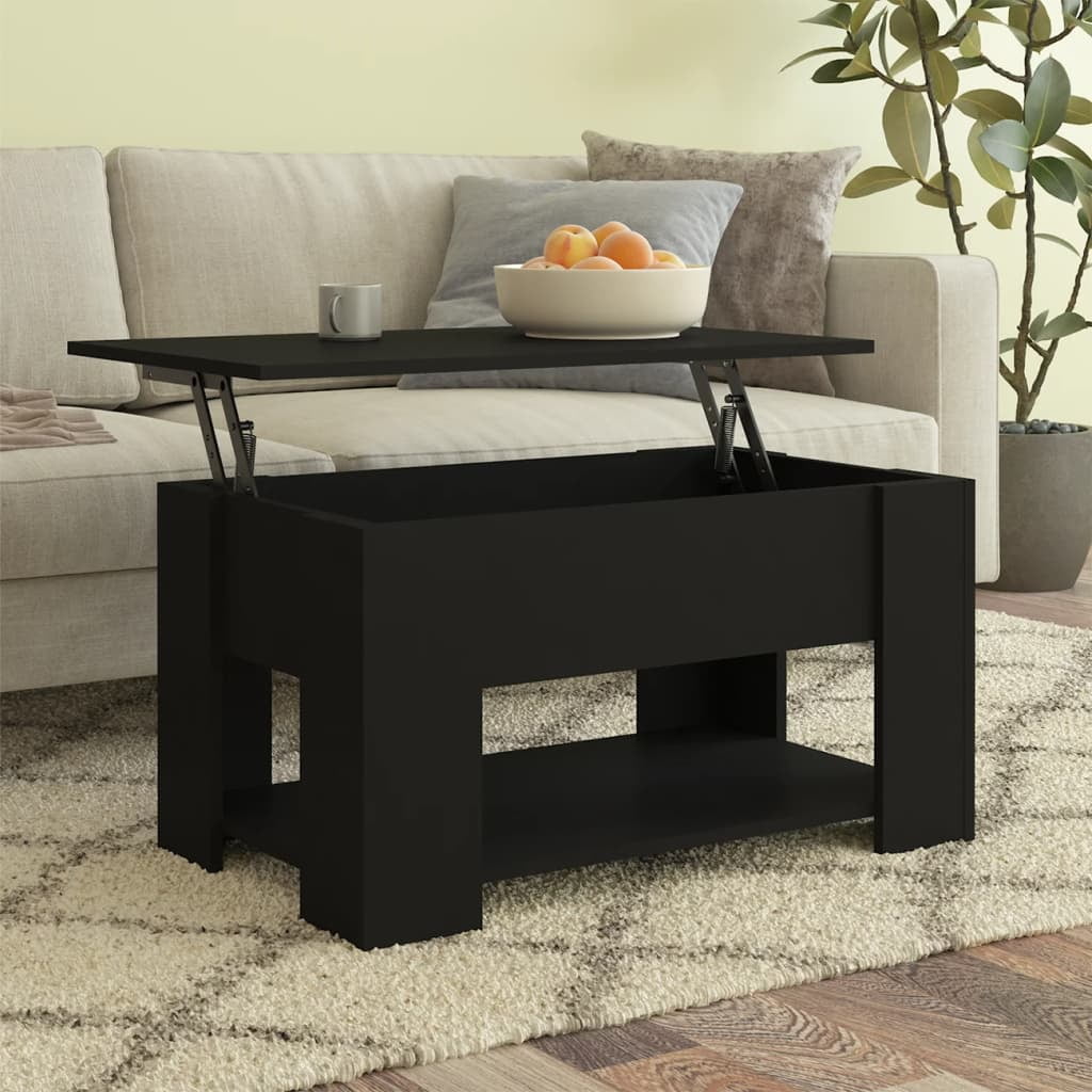 vidaXL Coffee Table Lift Top End Table Accent Side Sofa Table ...