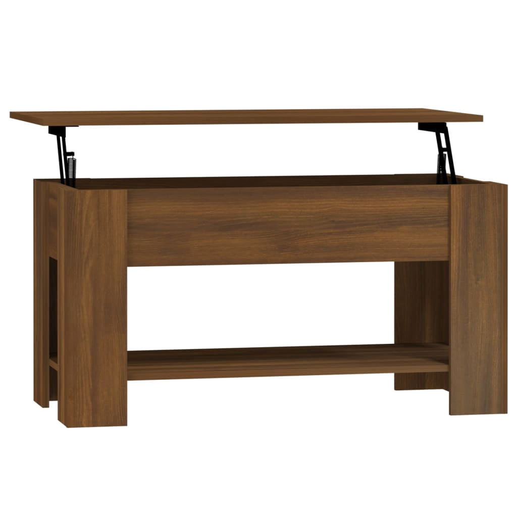 vidaXL Coffee Table Lift Top End Table Accent Side Sofa Table ...
