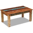 vidaXL Coffee Table Solid Reclaimed Wood 39.4"x23.6"x17.7" - Walmart.com