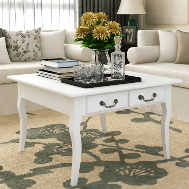 vidaXL Coffee Table White - Walmart.com