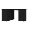 vidaXL Corner Desk Computer Desk Workstation Table Workstation ...