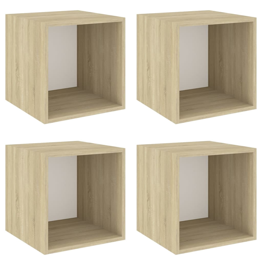 vidaXL Cubicle Shelf Floating Cube Shelf Display Wall Shelf for Book ...