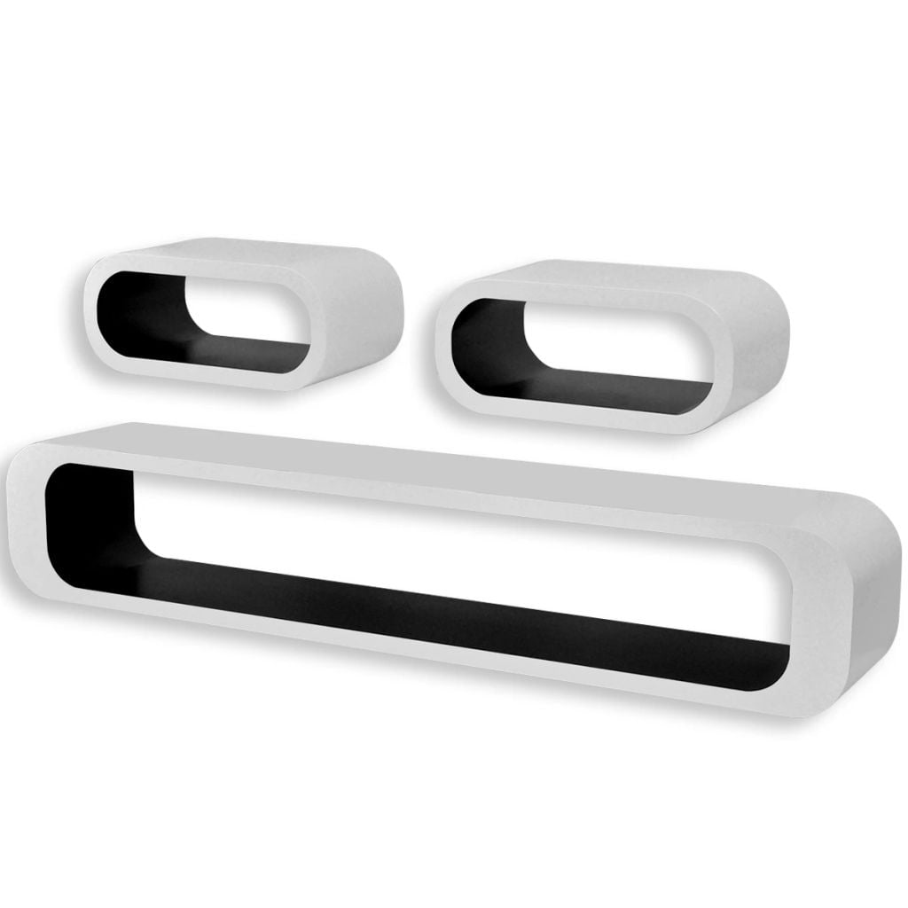 vidaXL Cubicle Shelves Floating Cube Shelves Display Shelves for Book ...