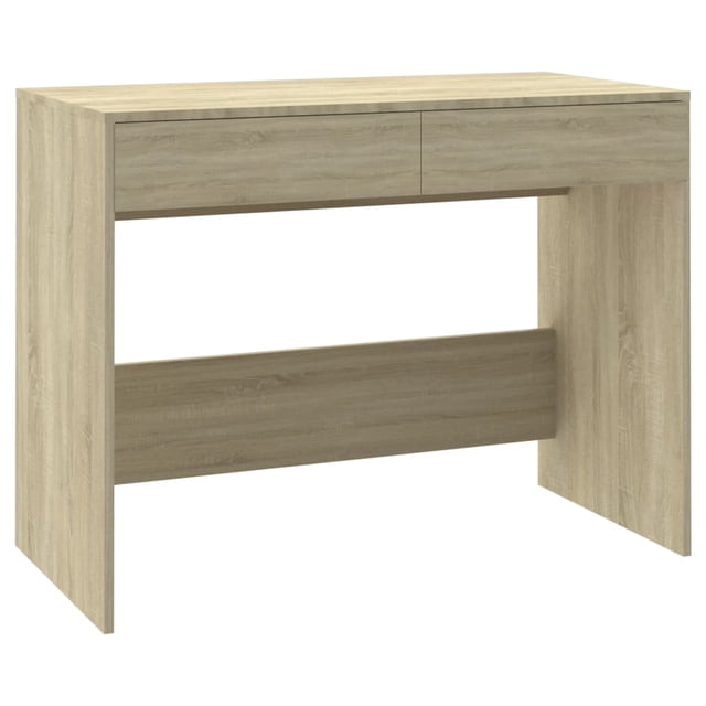 vidaXL Desk with Drawers Computer Desk Home Office Study Table ...