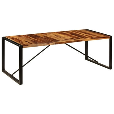 vidaXL Dining Table Kitchen Table Dining Room Dinner Table Solid Wood ...