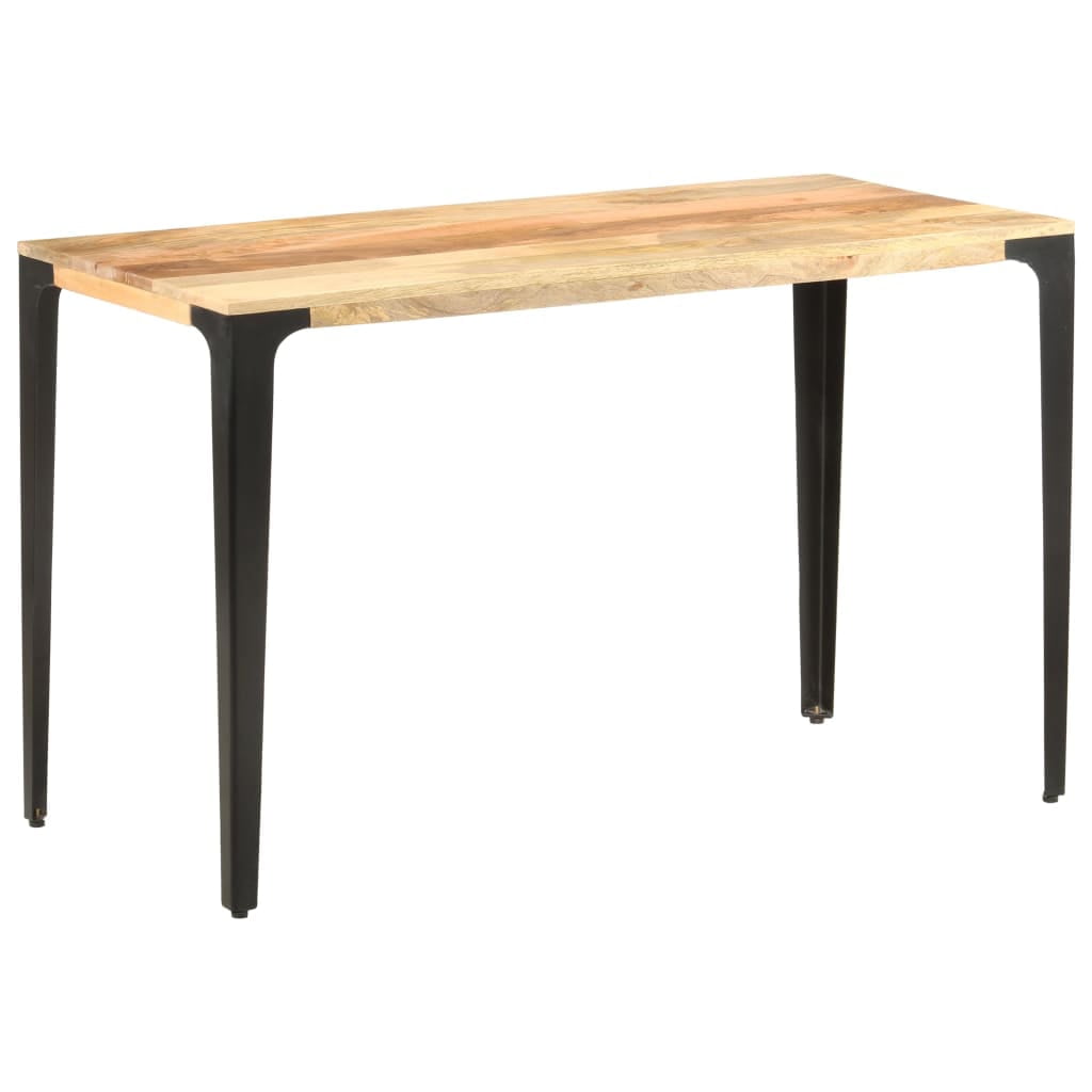 vidaXL Dining Table Kitchen Table Dining Room Dinner Table Solid Mango ...