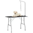 vidaXL Dog Grooming Table Adjustable Arm Foldable Dog Bath Table Wash ...