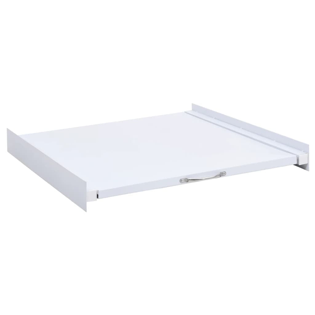 vidaXL Double Washing and Drying Machine Pedestal with Drawers White ...