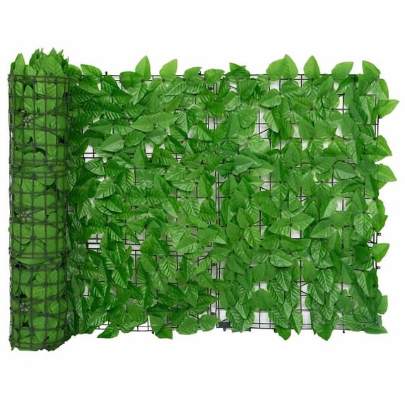vidaXL Balcony Screen with Green Leaves 157.5"x29.5" - Walmart.com