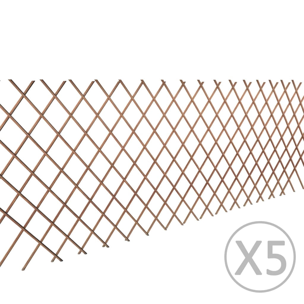 vidaXL Fence Panel Barrier Fence Privacy Screen Garden Fence for Animal ...