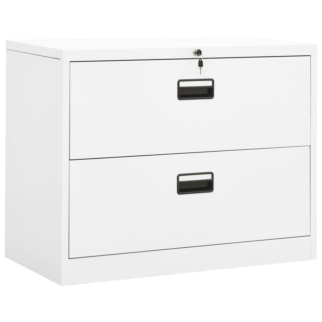 vidaXL Filing Cabinet Under Desk Office File Cabinet Storage Cabinet ...
