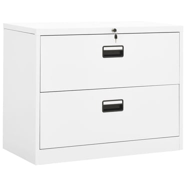 vidaXL Filing Cabinet Storage File Cabinet with Shelves for Living Room ...