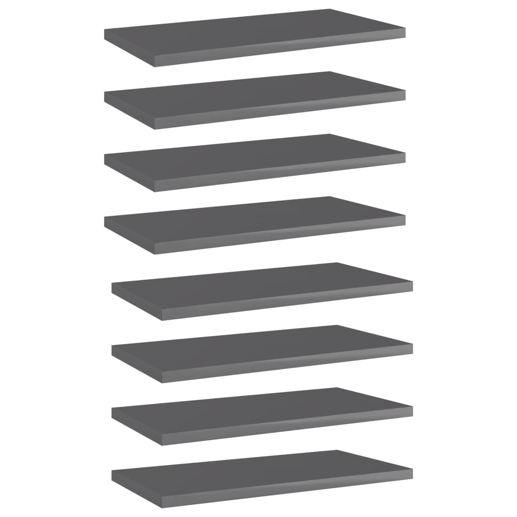 vidaXL Floating Shelf Wall Bookshelf Board for Living Room Engineered ...