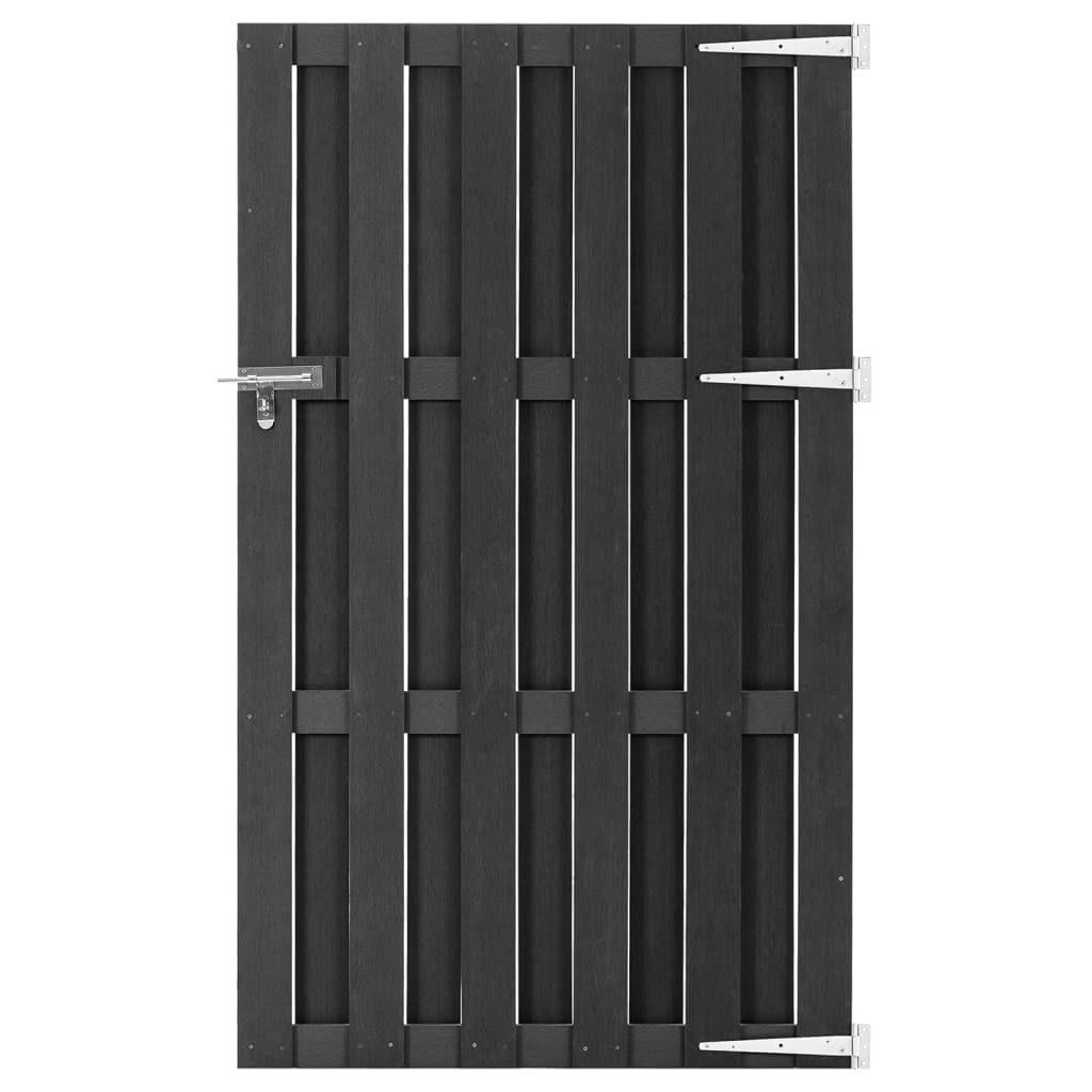 vidaXL Garden Gate Fence Wall Privacy Screen Fence Gate Panel Border ...
