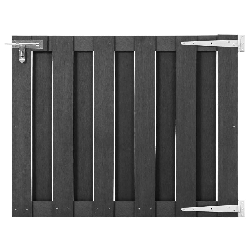 vidaXL Garden Gate Fence Wall Privacy Screen Fence Gate Panel Border ...