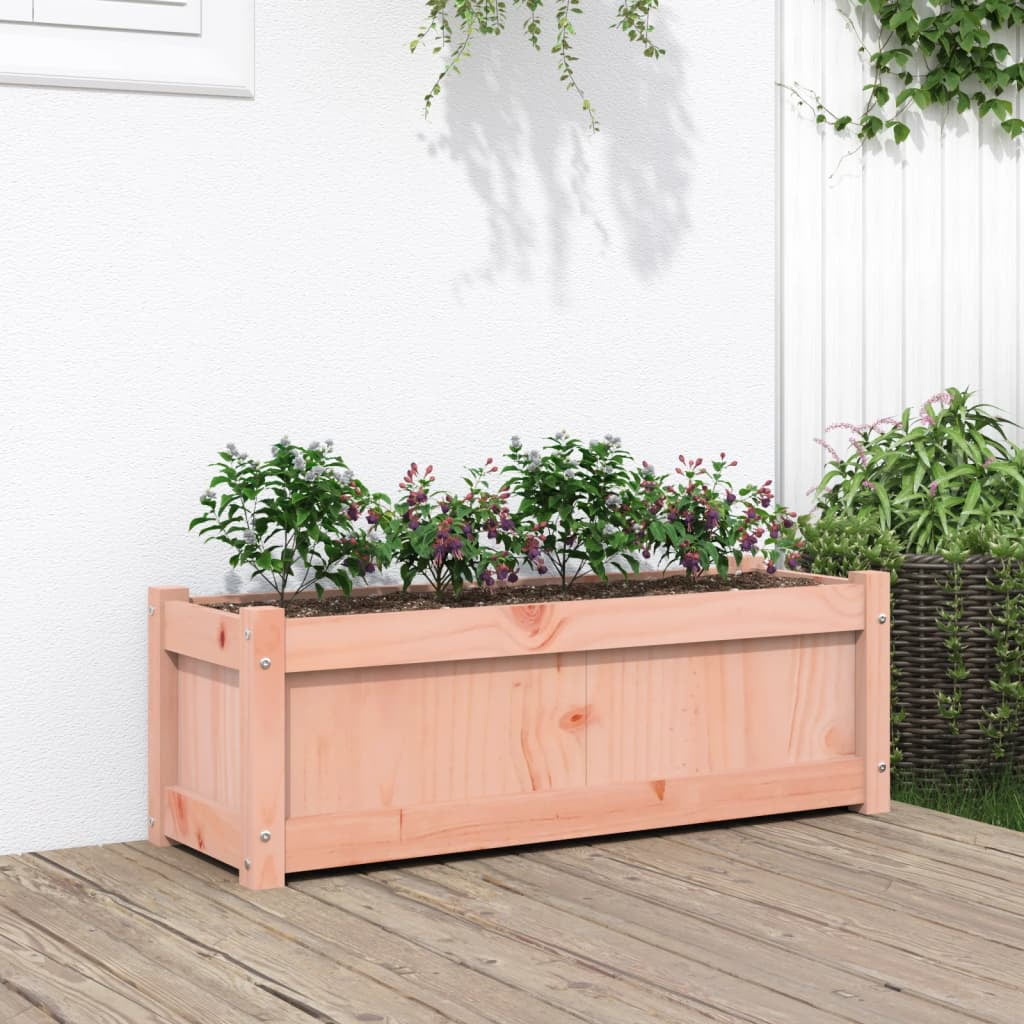 vidaXL Garden Planters Patio Flower Box for Climbing Plants Solid Wood ...
