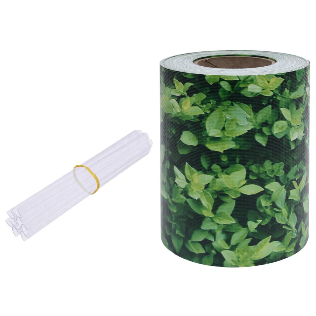 vidaXL Garden Privacy Screen Fence Screen Fabric Roll Sunscreen Shade ...