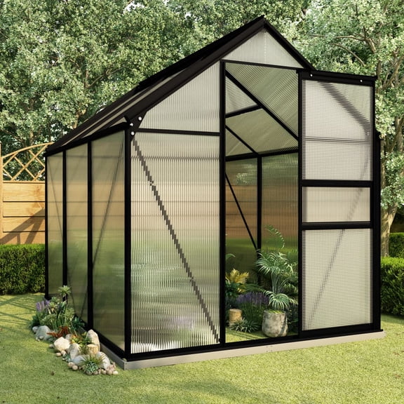 vidaXL Greenhouse Outdoor Grow House Green House for Plant Growing ...