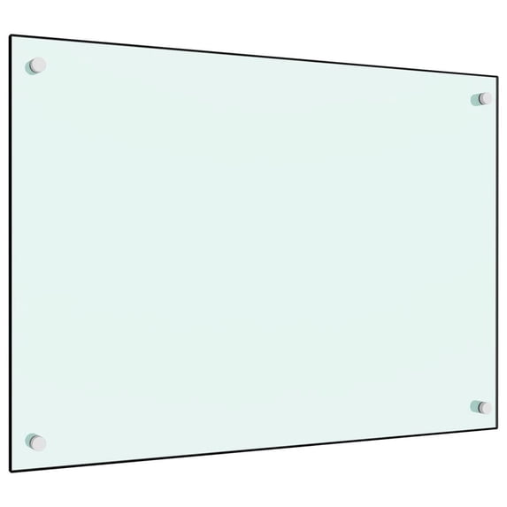 vidaXL Kitchen Backsplash Wall Tile Panel Sink Splash Guard Tempered ...