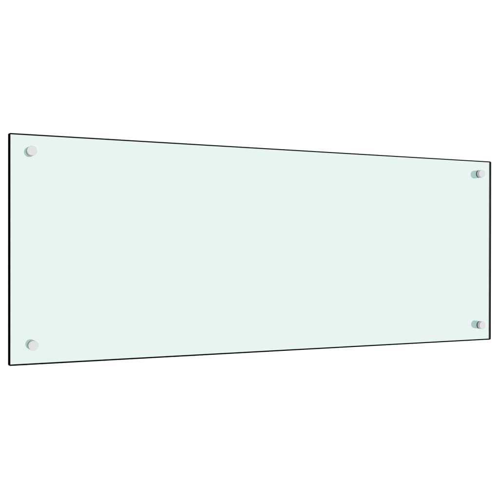 vidaXL Kitchen Backsplash Wall Tile Panel Sink Splash Guard Tempered ...