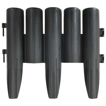 vidaXL Lawn Edgings Landscape Edging Barrier Edging Border 10 pcs ...