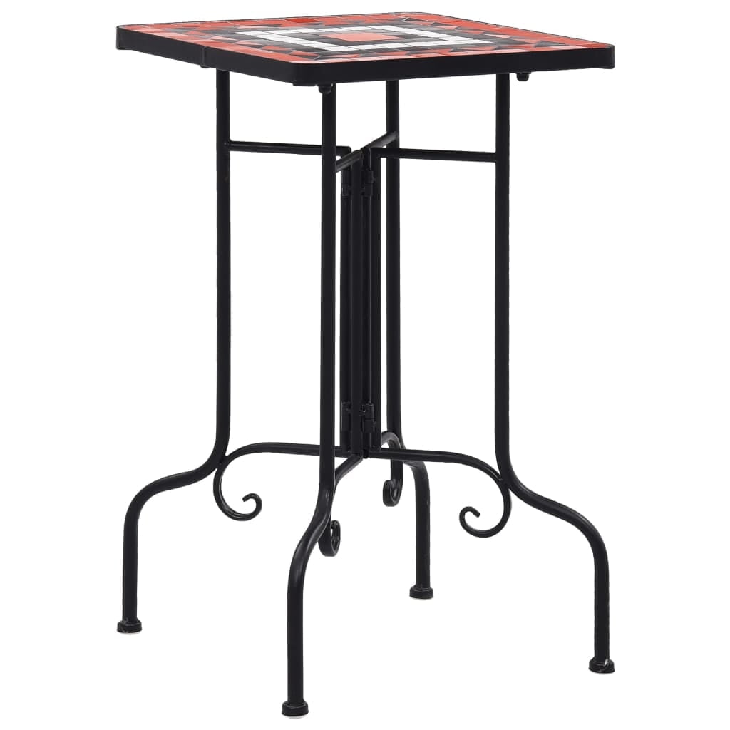 vidaXL Mosaic Side Table Plant Table Stand Patio Flower Pot Stand ...