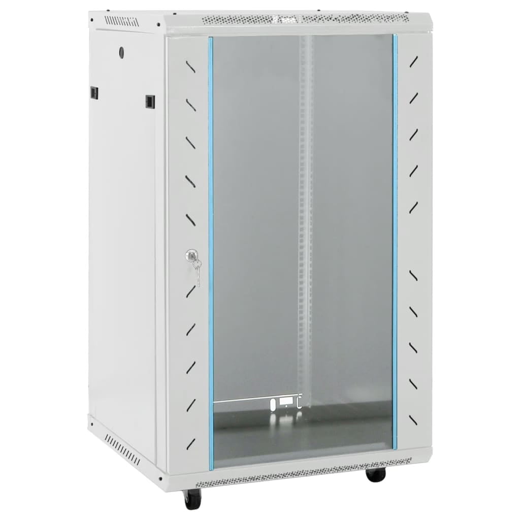 vidaXL Network Cabinet with Swivel Feet Server Rack Storage Equipment ...