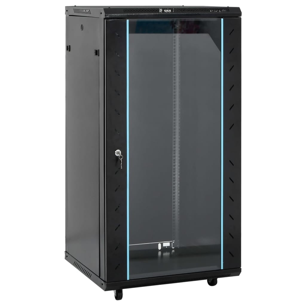 vidaXL Network Cabinet with Swivel Feet Server Rack Storage Equipment ...