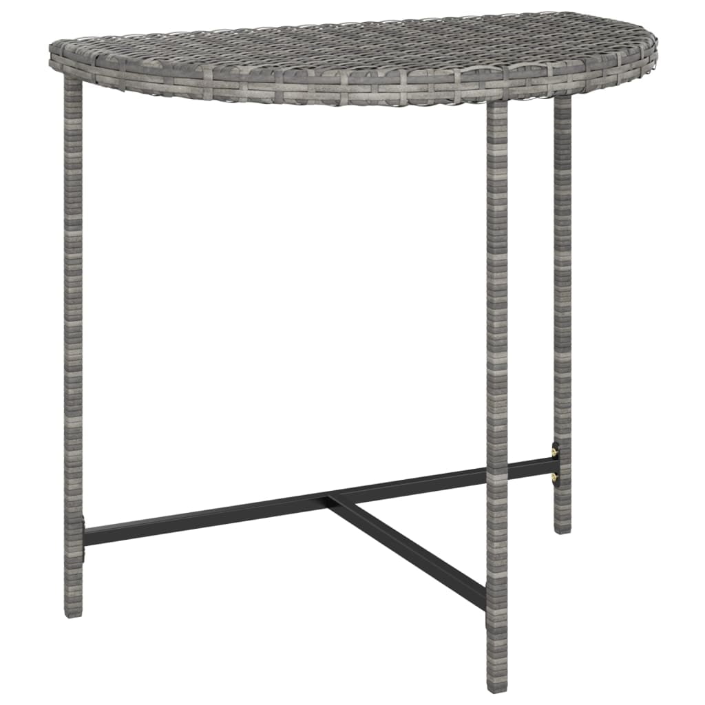 vidaXL Outdoor Side Table Patio Balcony Garden Porch Deck End Table PE ...