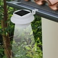vidaXL Outdoor Solar Lamp Set Sconce Lamp for Porch Fence Light Gutter ...