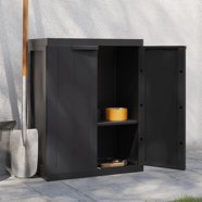 Devoko Outdoor Horizontal Storage Cabinet 26 Cu Ft with Lockable Doors ...