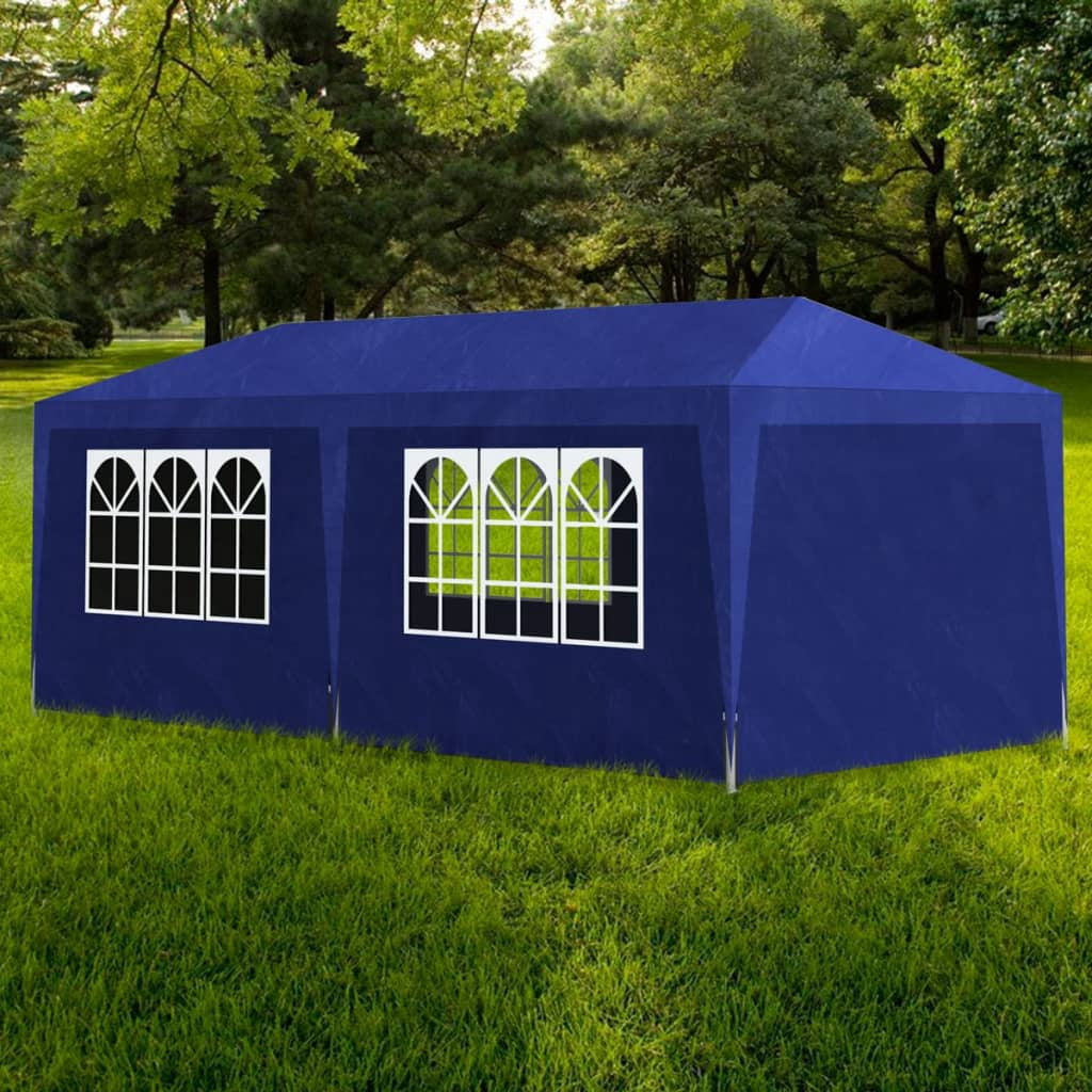 vidaXL Party Tent 10'x20' Blue - Walmart.com